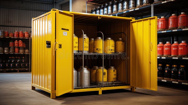 LPG Gas Cylinders Transported for Distribution in Container. LPG Gas ...