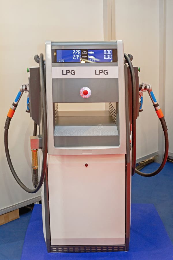 Autogas / LPG pump stock image. Image of filling, liquefied - 33089587