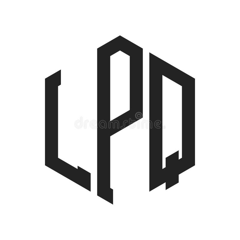 LPQ Logo Design. Initial Letter LPQ Monogram Logo Using Hexagon Shape ...