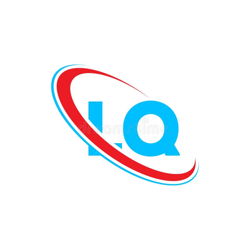 LQ L Q Letter Logo Design. Initial Letter LQ Linked Circle Upercase ...