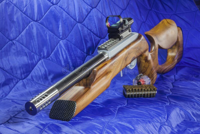 22 LR Het Geweer Van De Karabijnbout Stock Foto - Afbeelding bestaande ...