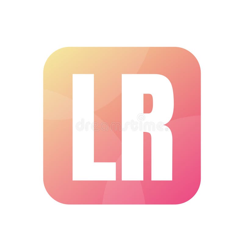 Lr Letter Logo Design Stock Illustrations – 1,433 Lr Letter Logo Design ...