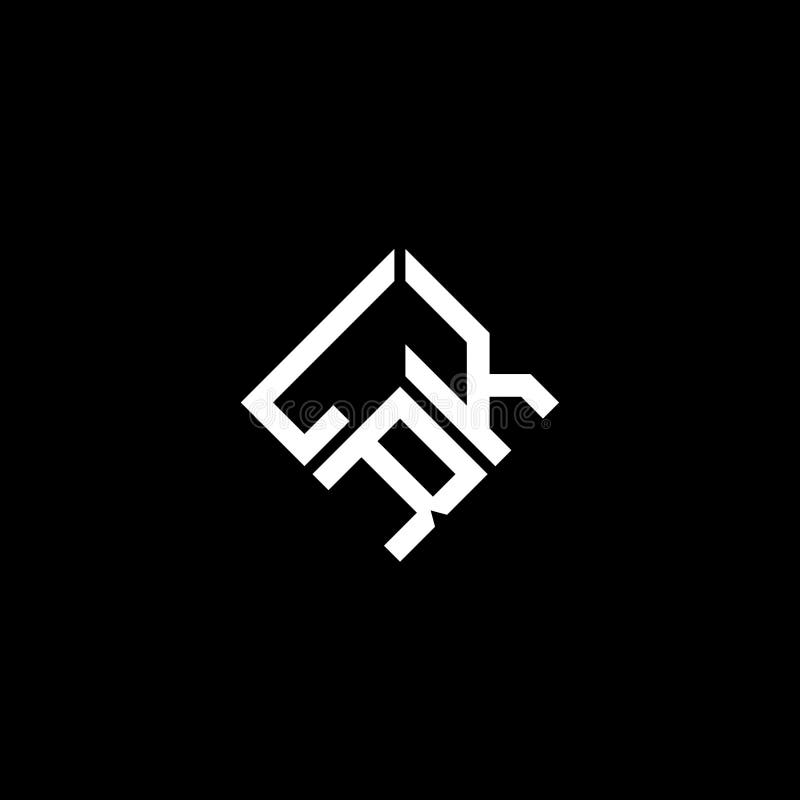 LRK Letter Logo Design on Black Background. LRK Creative Initials ...