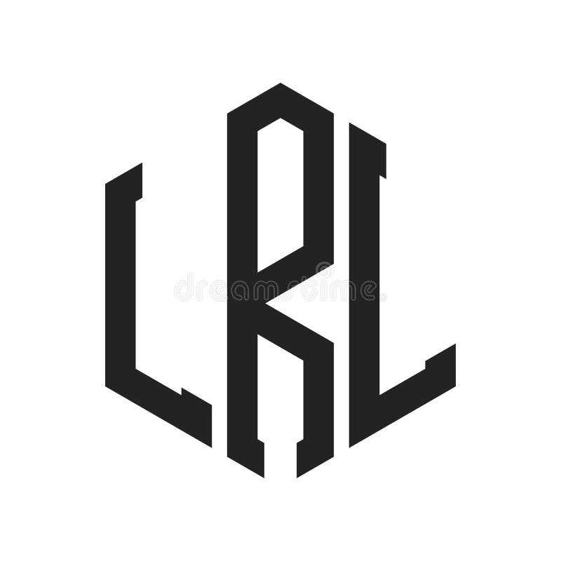 LRL Logo Design. Initial Letter LRL Monogram Logo Using Hexagon Shape ...