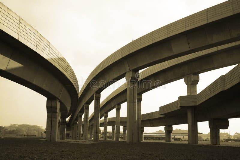 LRT Track stock photo. Image of light, transport, arch, landmark - 91864