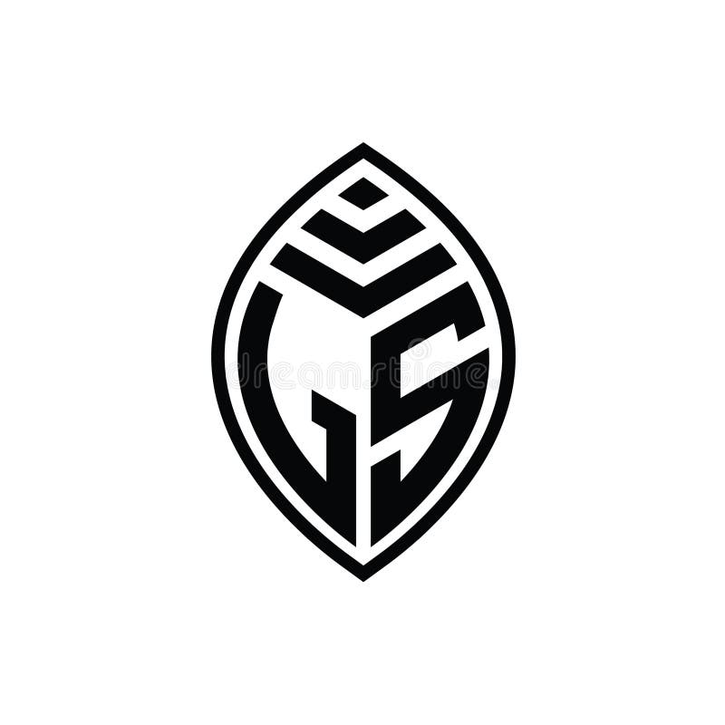 Ls Logo Monogram Leaf Shape Stock Illustrations – 7 Ls Logo Monogram ...