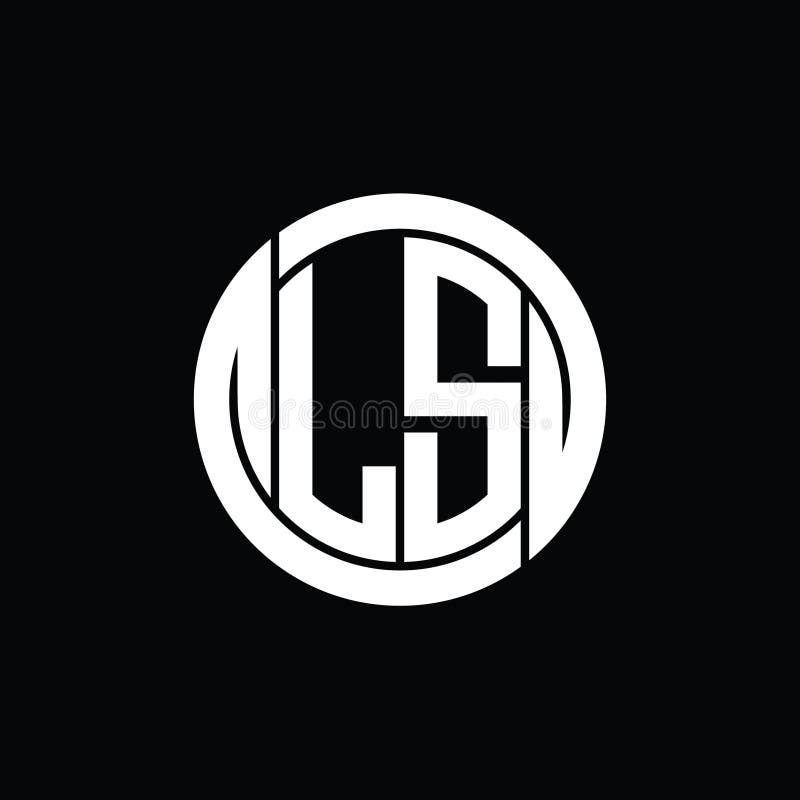 LS Logo Monogram Shield Inside Circle Shape Vector Images Design ...