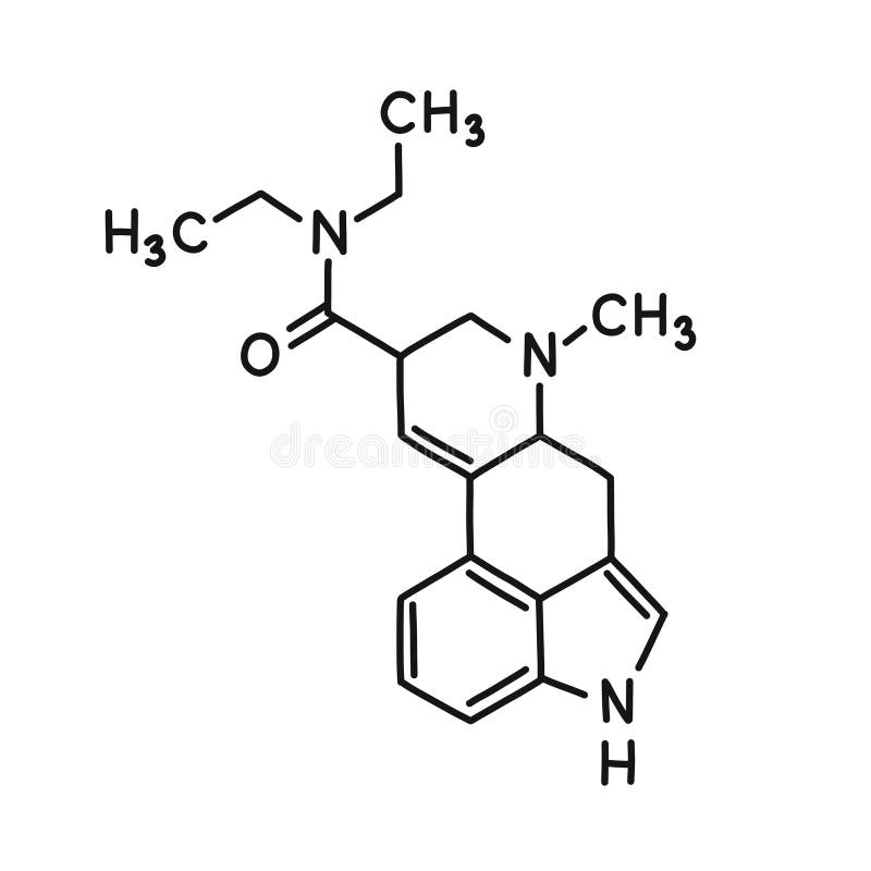 LSD Chemical Formula Doodle Icon, Vector Illustration Stock ... LSD Chemical Formula Doodle Icon, Vector Illustration Stock ...