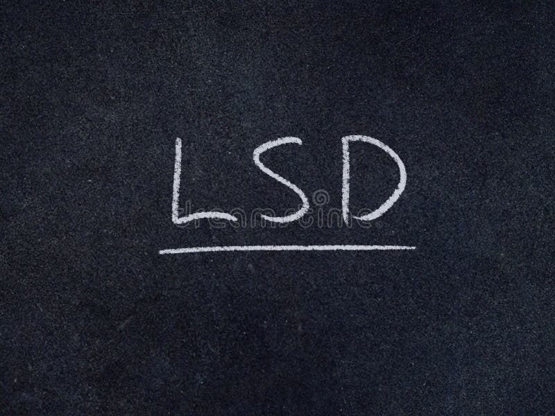 LSD stock photo. Image of chalkboard, learning, text - 237089464