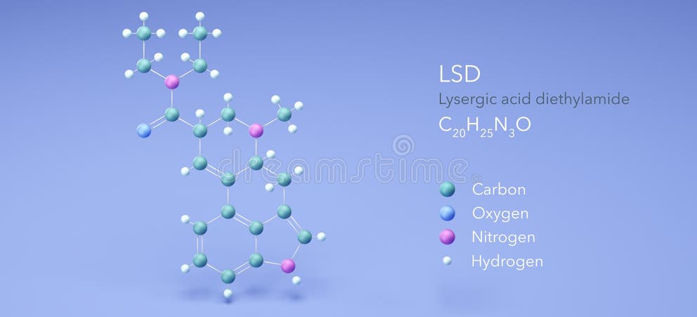 Lsd Chemical 3d Stock Illustrations – 73 Lsd Chemical 3d Stock ...