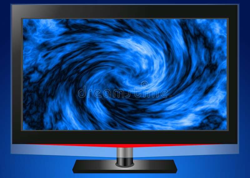 Lsd TV con imagen stock de ilustración. Ilustración de icono - 14734039