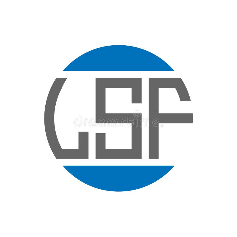LSF Letter Logo Design on White Background. LSF Creative Initials ...