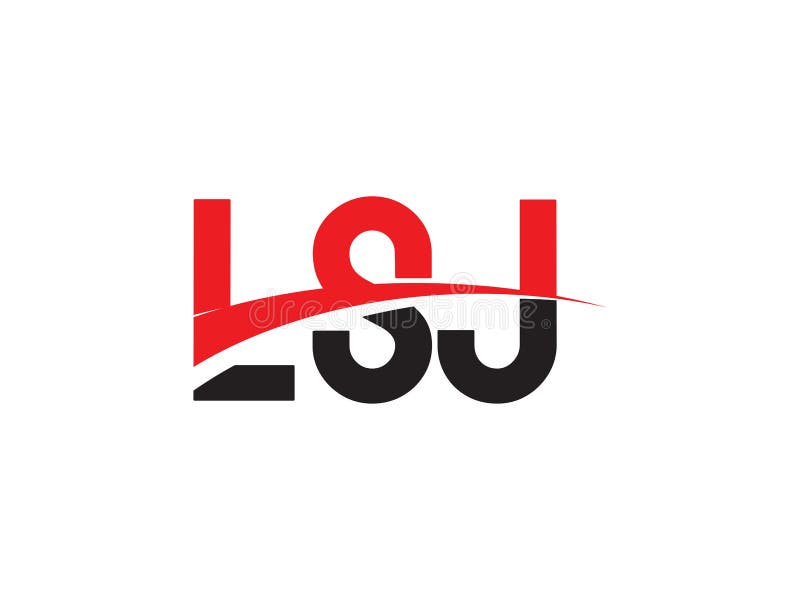 LSJ Letter Initial Logo Design Stock Vector - Illustration of ...
