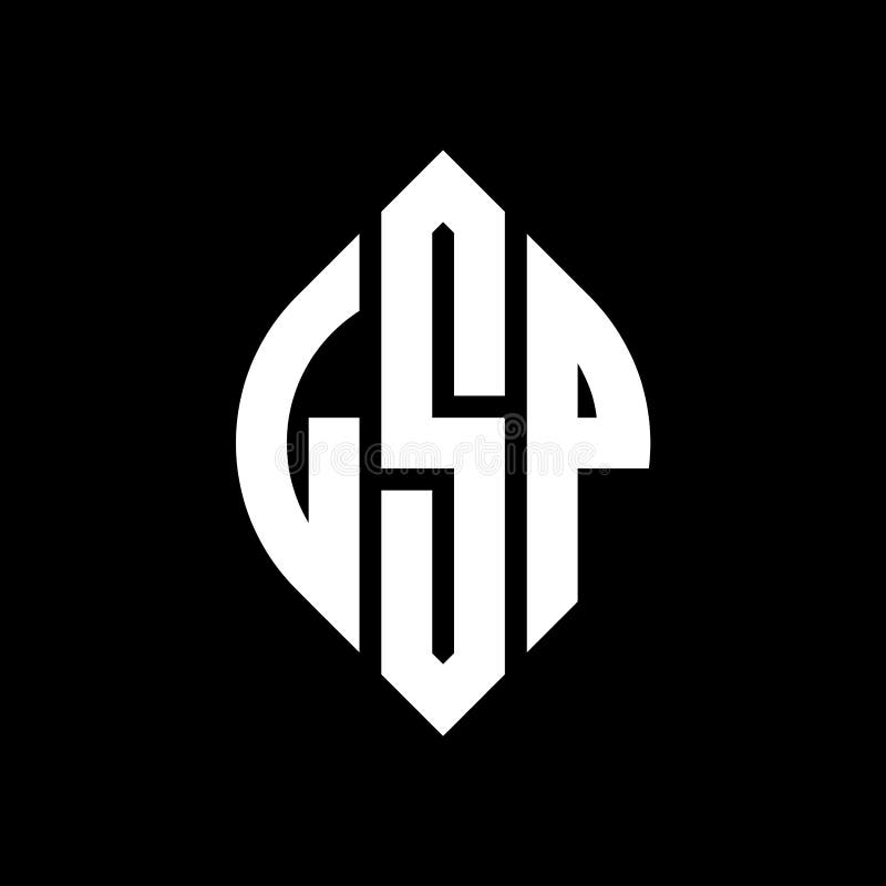 LSP Circle Letter Logo Design with Circle and Ellipse Shape. LSP ...