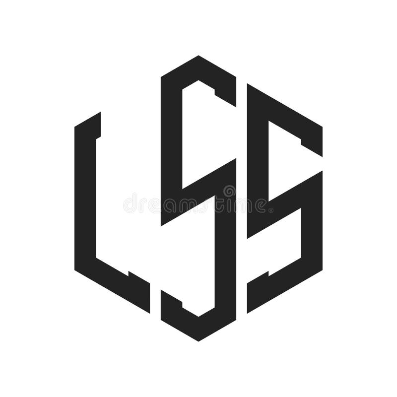 LSS Logo Design. Initial Letter LSS Monogram Logo Using Hexagon Shape ...
