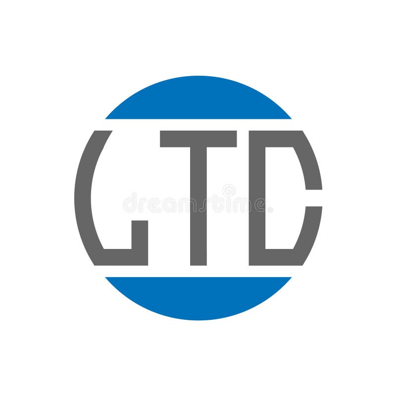 LTC Letter Logo Design on White Background. LTC Creative Initials ...