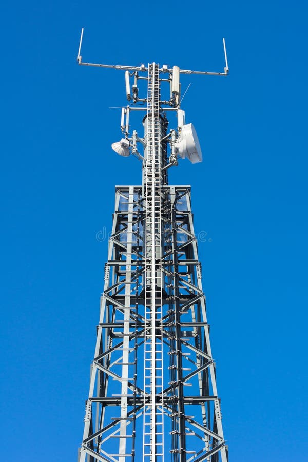 LTE Base Station stock photo. Image of tower, antenna - 32638336