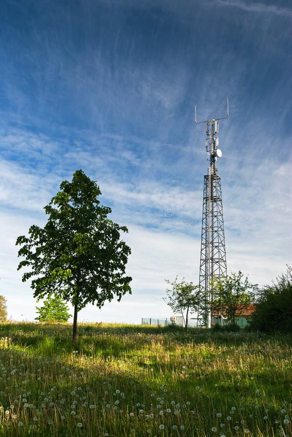 LTE Base Station stock photo. Image of communication - 32638376
