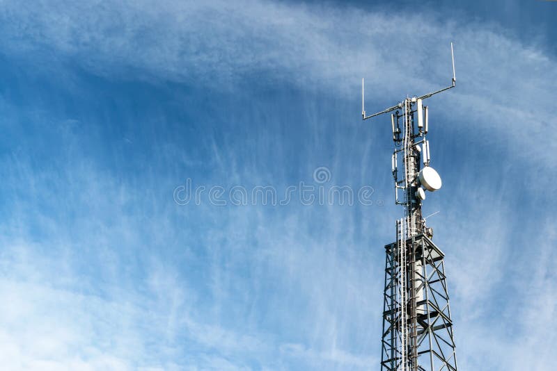 LTE Base Station stock photo. Image of tower, computer - 32638412