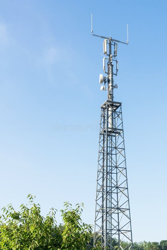 LTE Base Station stock image. Image of information, data - 32638663