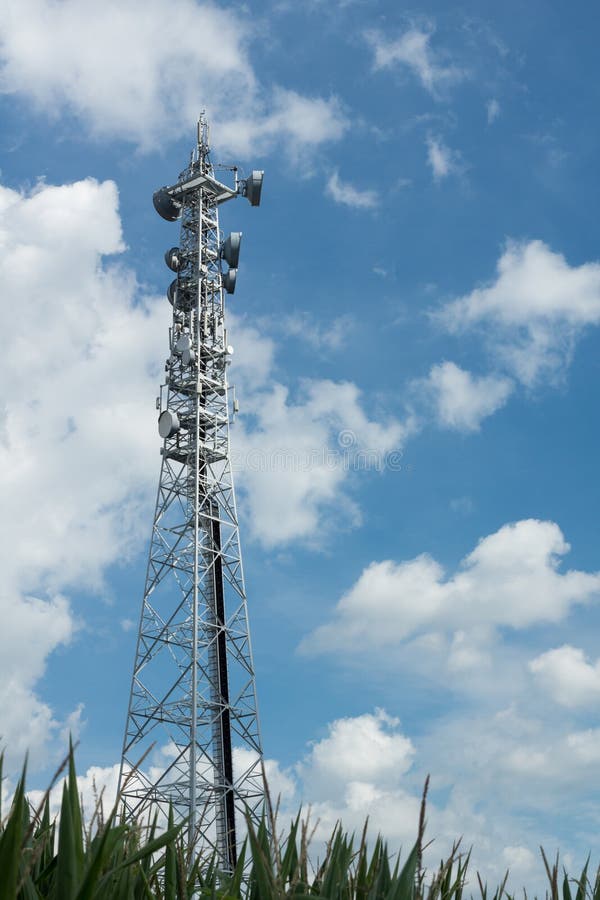 LTE Base Station stock image. Image of global, health - 32638787