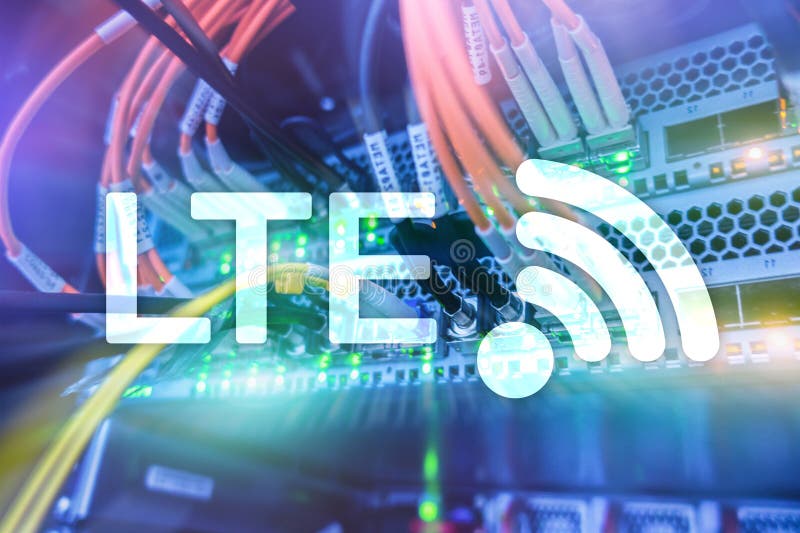 LTE, 5g Wireless Internet Technology Concept Stock Image - Image of ...