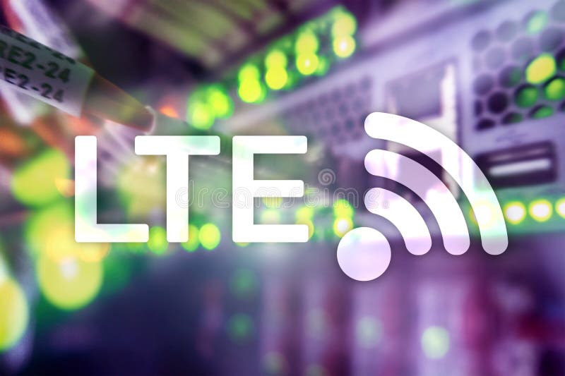 LTE, 5g Wireless Internet Technology Concept. 4G Connected Stock Photo ...