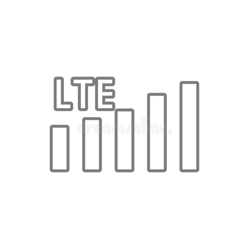 Vector Lte Icon Line Stock Illustrations – 853 Vector Lte Icon Line ...