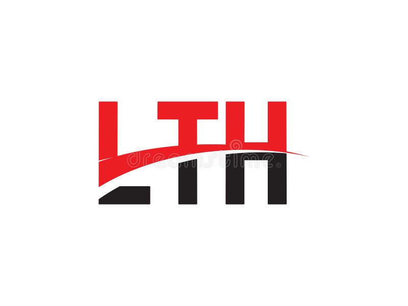 LTH Letter Initial Logo Design Stock Vector - Illustration of template ...