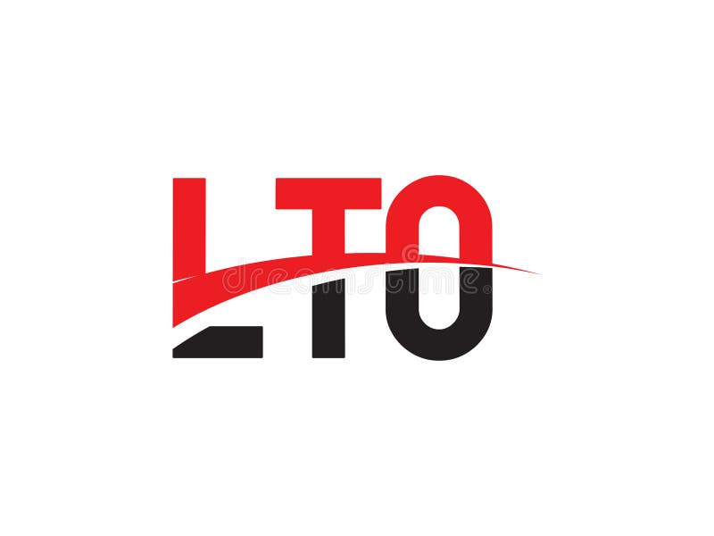 LTO Letter Initial Logo Design Stock Vector - Illustration of creative ...