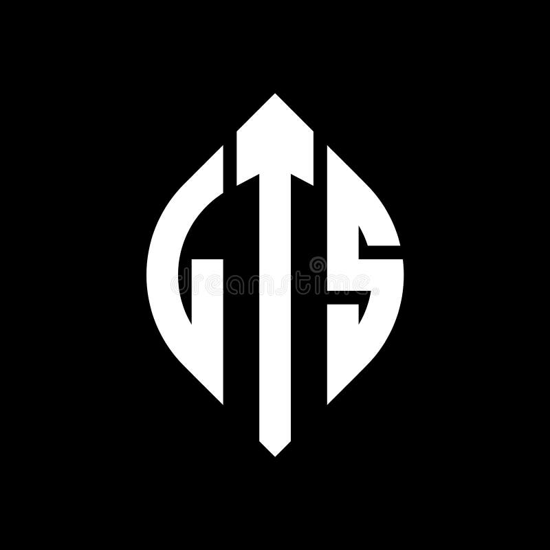 LTS Circle Letter Logo Design with Circle and Ellipse Shape. LTS ...