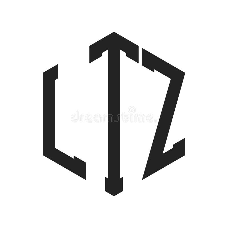 LTZ Logo Design. Initial Letter LTZ Monogram Logo Using Hexagon Shape ...
