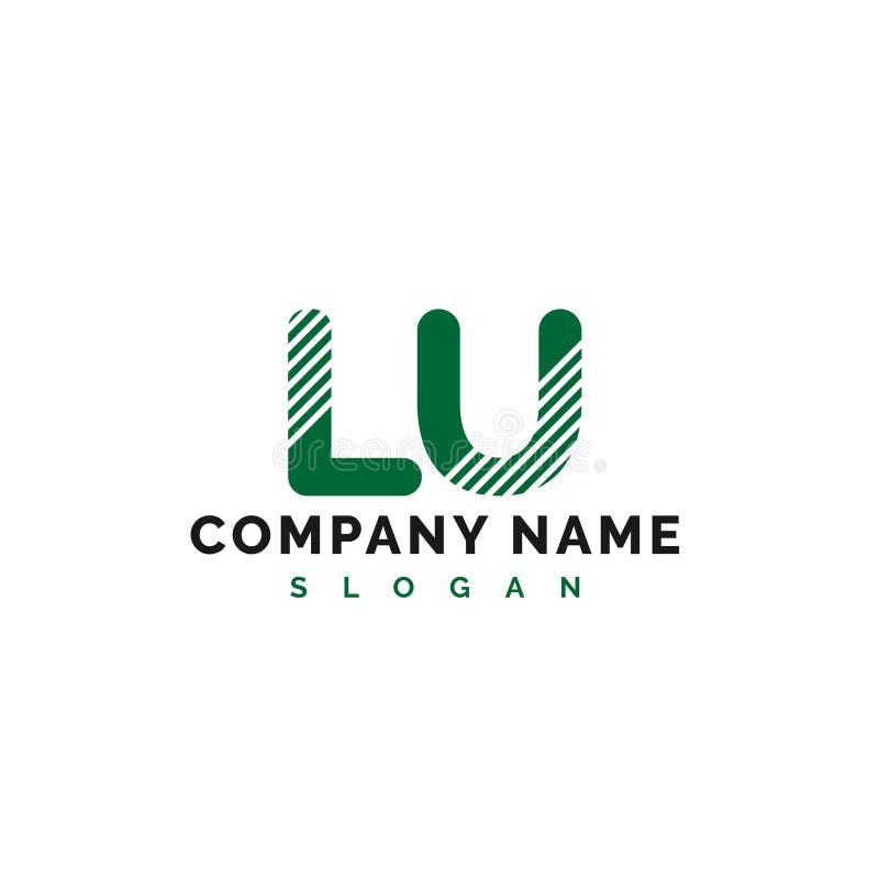 LU Letter Logo Design. LU Letter Logo Vector Illustration - Vector ...