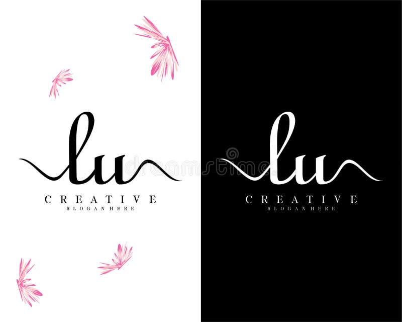 Lu, Ul Initial Company Name Logo Template Vector Stock Vector ...