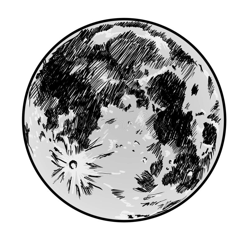 Lua ilustração stock. Ilustração de desenho, naughty - 30733878