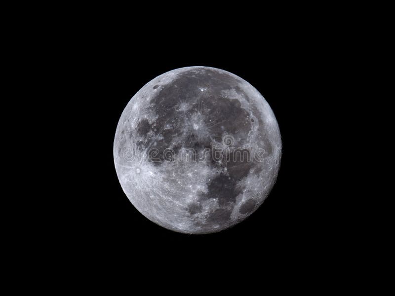 Lua cheia imagem de stock. Imagem de rochas, terra, lunar - 17597145