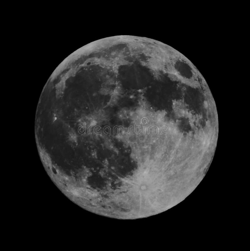 Lua Cheia De Alta Resolução Imagem de Stock - Imagem de universo ...