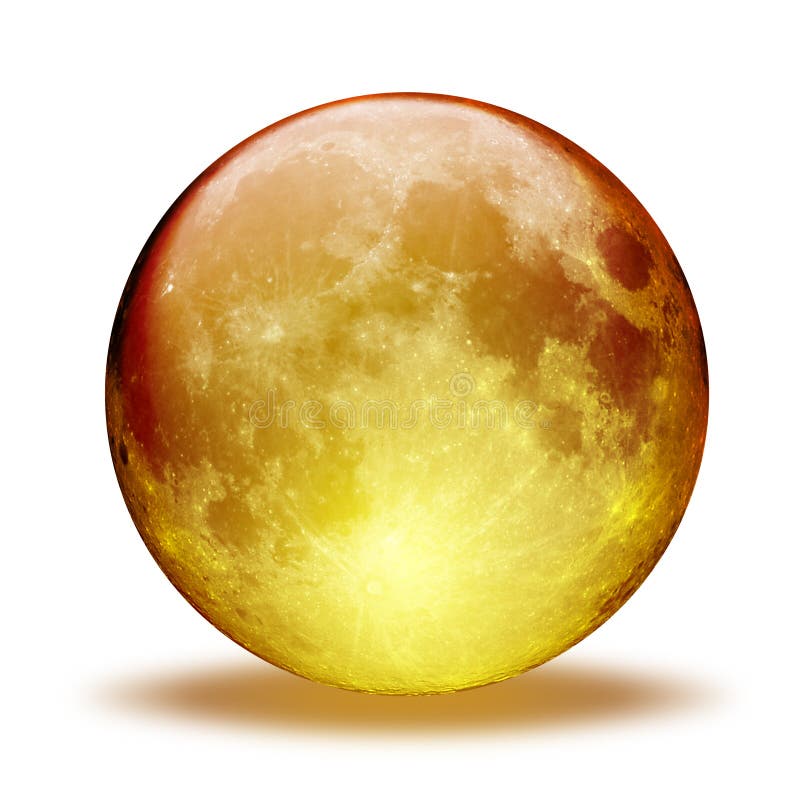 Lua do Aqua ilustração stock. Ilustração de esfera, mês - 618634