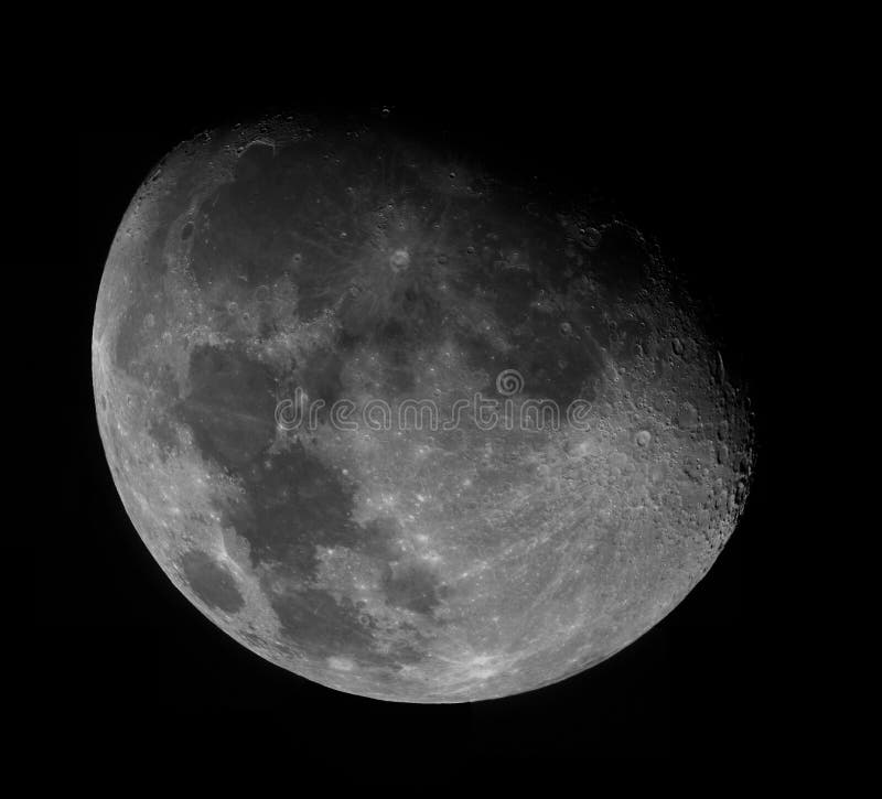 Lua na alta resolução foto de stock. Imagem de astrologia - 17179564