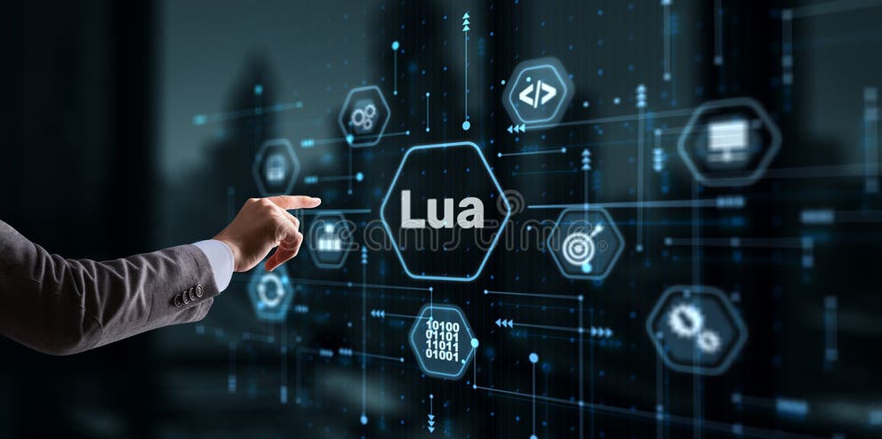 Lua Programming Language. Scripting Programming Language Stock Image - Image of technology ...