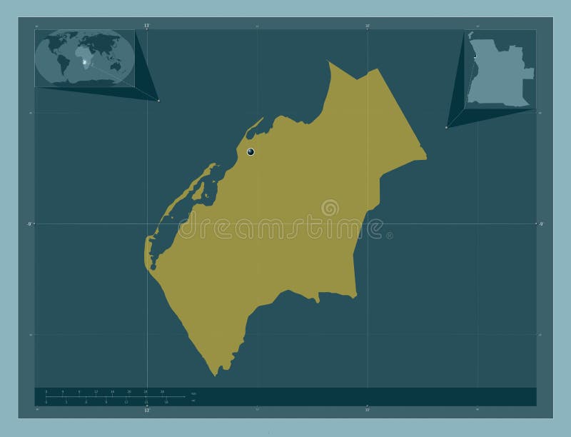 Luanda, Angola. Solid. Capital Stock Illustration - Illustration of ...