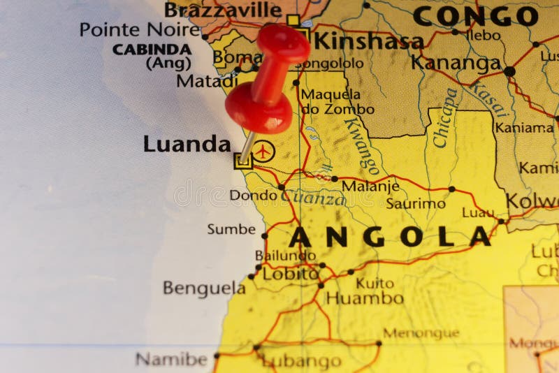 Luanda capital of Angola stock illustration. Illustration of ...