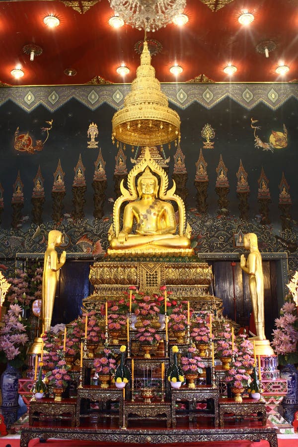 Wat Tha Luang Temple Of Phichit Province. Stock Image - Image of ...