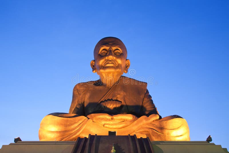 Luang Phor Tuad Buddha stock photo. Image of religion - 24414070