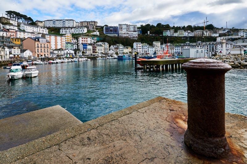 Luarca- Spain stock photo. Image of spain, ocean, nature - 20603526
