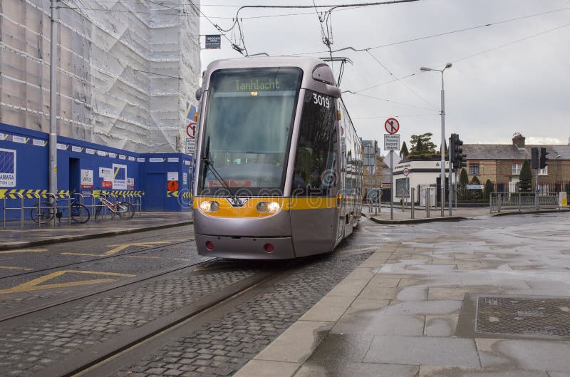 Dublin Luas Tram Rail System Stock Photos - Free & Royalty-Free Stock ...