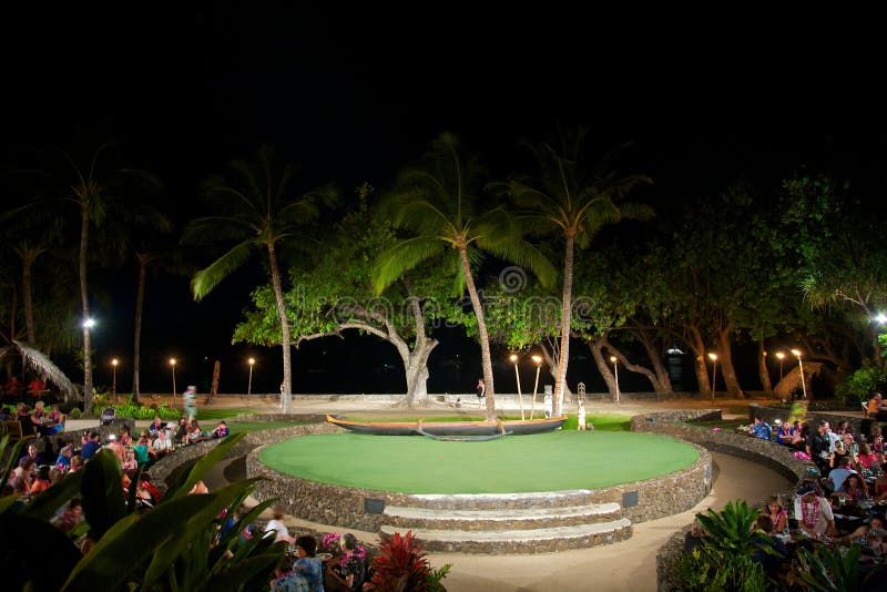 Luau stage editorial image. Image of pattern, hawaii - 22713675