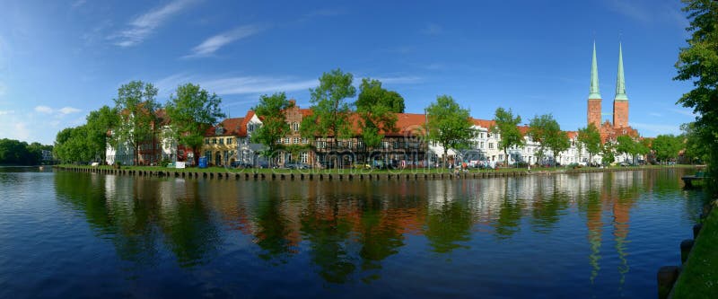 Lubeck Painters Point stock photo. Image of lubeck, beck - 41306564