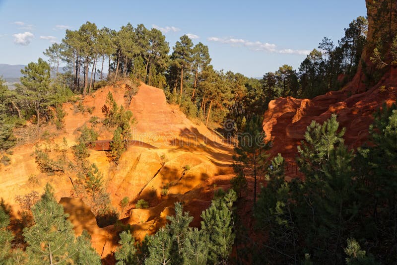 Luberon Regional Park Forest Stock Photo - Image of regional, visit ...