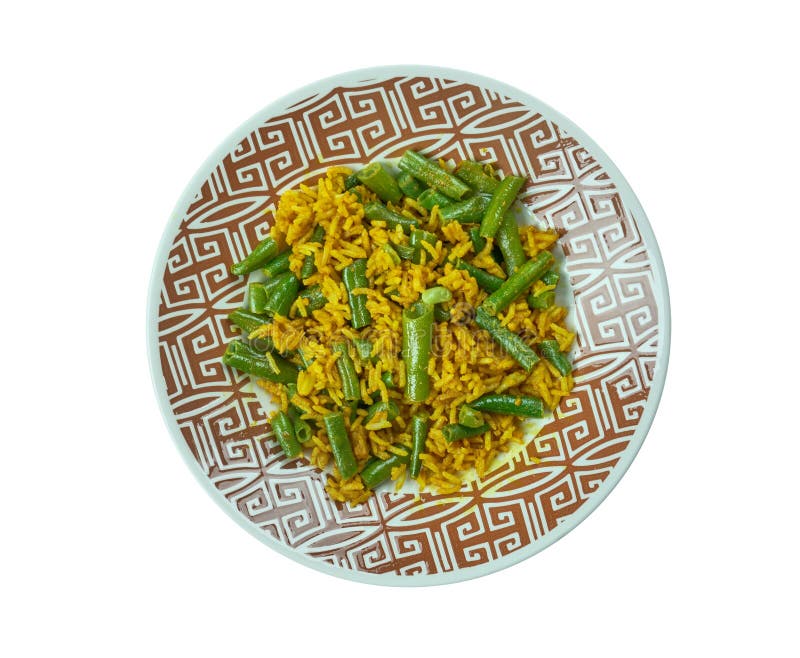 Lubia polow stock photo. Image of polow, photograph, beans - 93809258